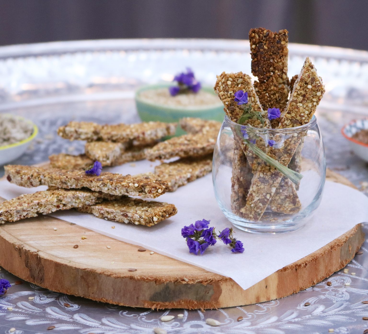 Barras Crocantes de Aveia e Sementes - Blog da Spice